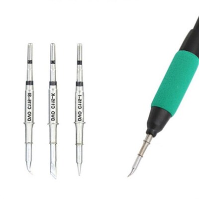 DVO 3Pcs Universal C115 Soldering Iron Tips Lead Free Weldin