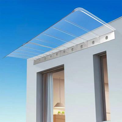 Window Awning Door Canopy Easy to Install Impact Resistant S