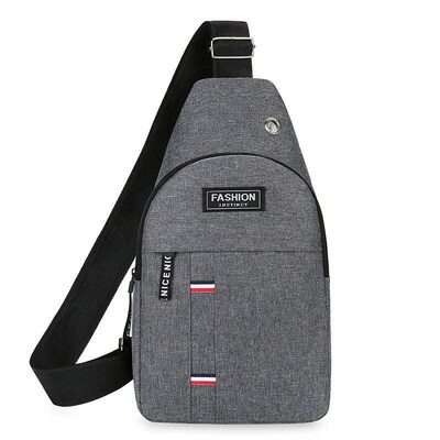 Chest Bag Mens One Shoulder Crossbody Bag Large Capacity Ou