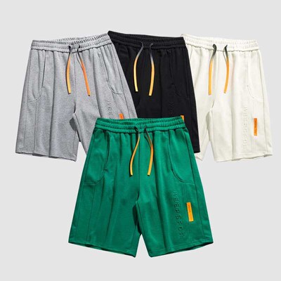 380g cotton avy weight oversize size five-point pants person