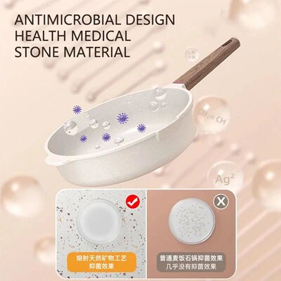 Non-Stick Pan Frying Pan Wok Pan Home Steak Skillet Pancake