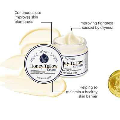 WIYUN Honey Beef Tallow Moisturizing Cream - Deeply nourishi