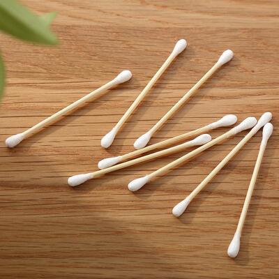 Dual-ended disposable hygiene beauty swabs, specifically des