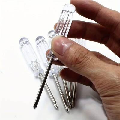 Mini Crystal Clear 3.0 Phillips Screwdriver 3mm Small Screwd