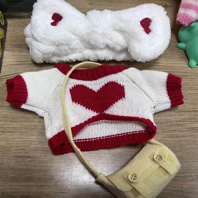 1set Clothes Suit Exquisite Soft Knitted Sweater DIY Accesso