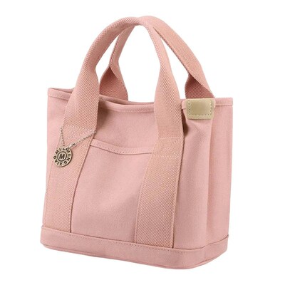 Woman Small Tote Bag Shopping Bag Top Handle Bag Polyester L