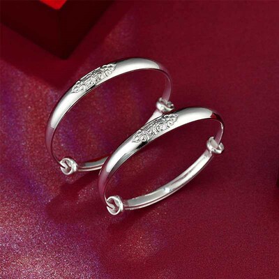 S Foot Silver Fortune Push-Pull Brlet Baby Children Full Moo