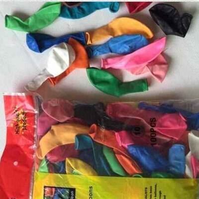 100pcs Pearl Helium Latex Balloons party decor 22gfree pum