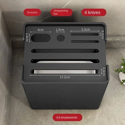 Kitchen Accessories Multi-Functional Knife Rack Kitchen Knif
