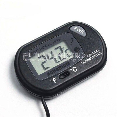 NEW Fish Tank Thermometer Reptile Sea Turtle Suction Cup