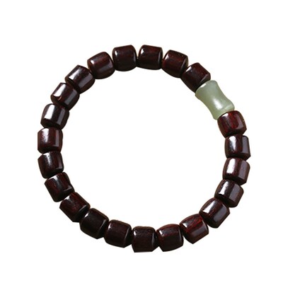 Natural lobular red sandalwood brlets are rising for boys an