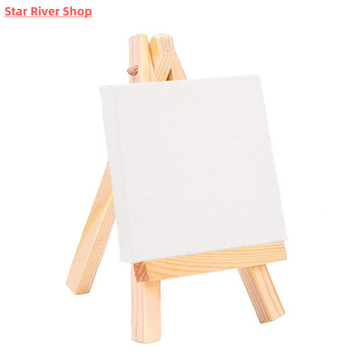 5 Inch DIY Wood Mini Easel Frame Wedding Stander Picture Fra