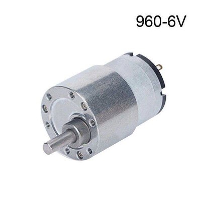 6V/12V/24V Micro Speed Reduction Geared Motor 7~960RPM