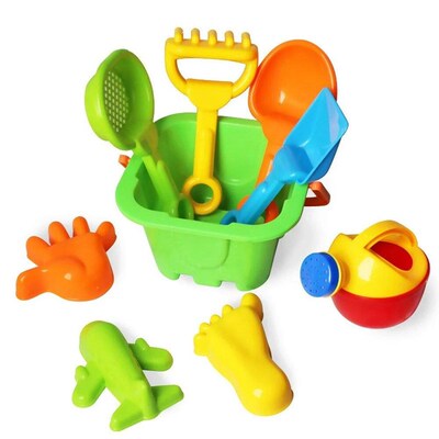 Children Beach Toy Sandglass Shovel Tool Summer Dig Sand San