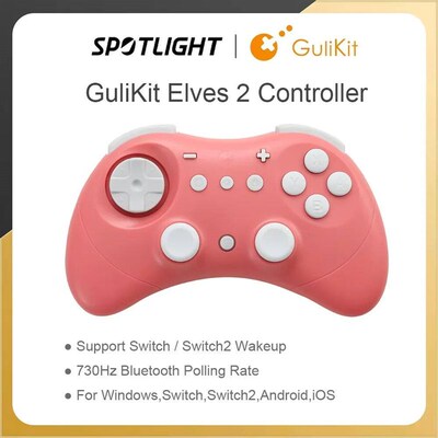 GuliKit Elves 2 Game Controller for Switch/Switch 2,Windows,