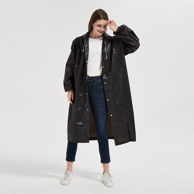 Eva Raincoat Long Style For Men And Women Can Be Used For Ad