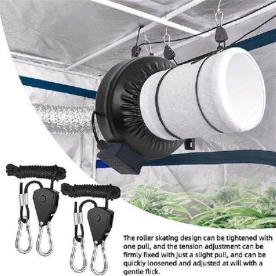 8Pack Ratchet Hangers, Adjustable Rope Hanger, Ratchet