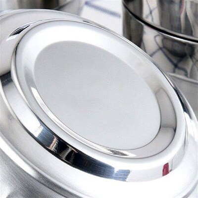 Double Layer AntiRust Stainless Steel Classic Bowl Thermal