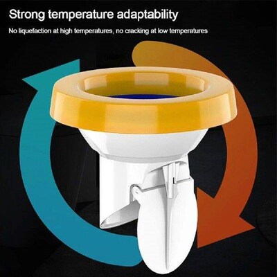 Floor Mount Toilet Flange Ring Gas and Watertight Seal Easy