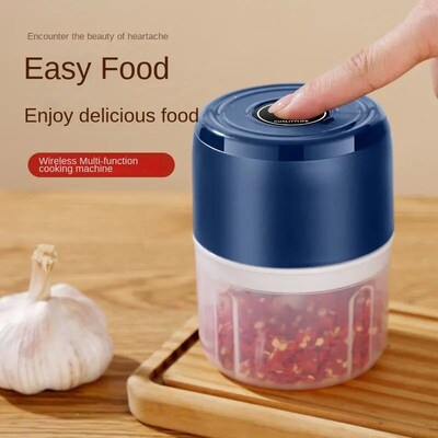 Electric Food Chopper Garlic Crusher Meat Grinder Mini Garli