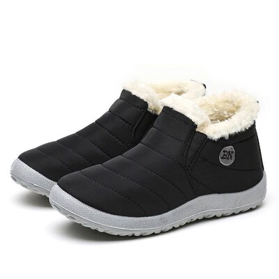 Snow Men Boots Fashion Mens Shoes Platform Mens Winter Boot
