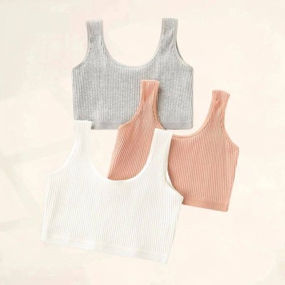 Cotton Training Teenager Girls Bras Kids Clothes Tops Teens