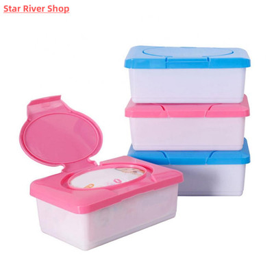 Storage Case Wet Tissue Box Wipes Dispenser Wipes Napkin Sto