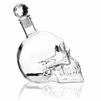 Decanters Crystal Skull Head Shot Glass Wine Decanter Party