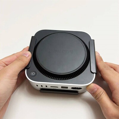 Under Desktop Monitor Bracket Stand For  Mac mini M4 pro 202