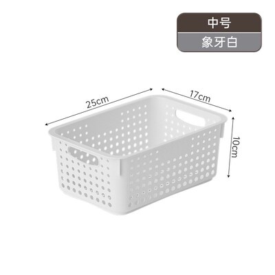 Storage Baskets Plastic Baskets Organizing Boxes for Desktop