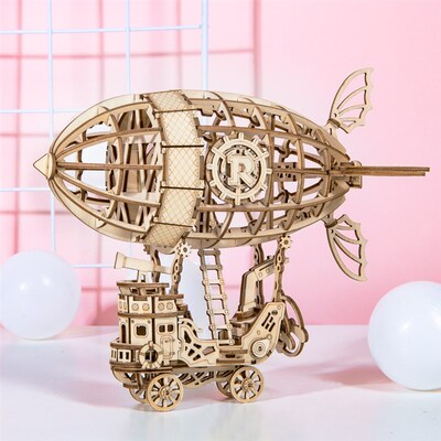 Robotime 3D Wooden Puzzle Games Assembly Model Kits Toys For
