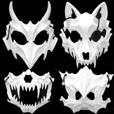 2022 Halloween Demon Mask Carnival Werewolf Skull Mask Cospl