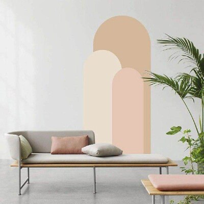 Wall Sticker Vintage Decor Removable Delicate Wallpaper