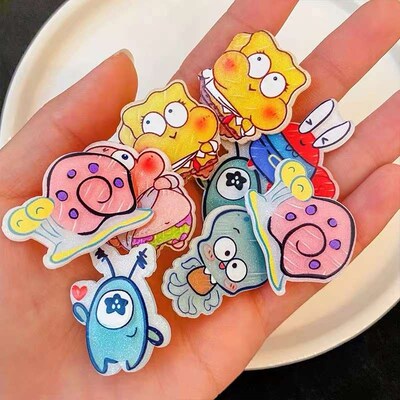 Full of vitality ~ acrylic cute cartoon hairpin summer candy