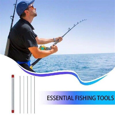 Earthworm Hook Needle 5pecies Stainless Steel Worm Bait