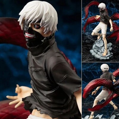 25CM Anime Tokyo Ghoul Figure Kaneki Ken Touka Kirishima PVC