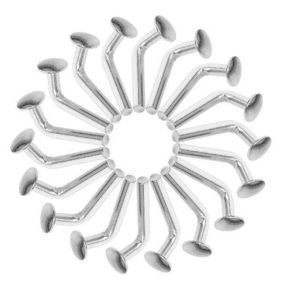 100 Pcs Lag Bolts Pallet Rack Drop Pin Racking Safety