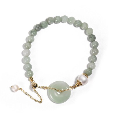 Badu Crystal Brlet Womens Elegant Temperament Emerald Buckl