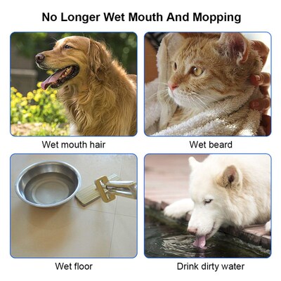 Slow Water Feeder Dispenser Pet Fountain Carried Floating Bo