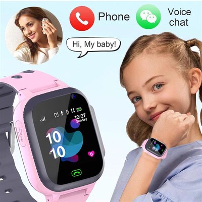 kids smart watch call children SOS Waterproof 2G SIM watches