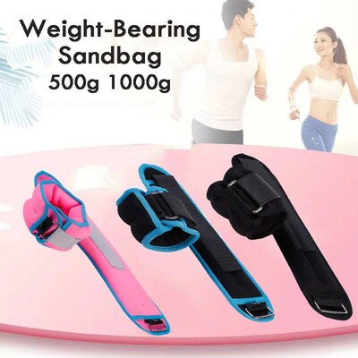 Fitness Equipment Gym Ankle Sandbag D-ring Adjustable Ankle