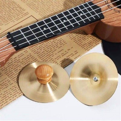 1 Pair Finger Cymbals ChildrenS Percussion Instrument