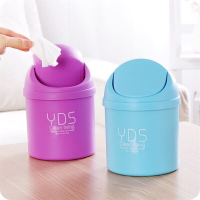 trash cans kitchen can bin waste mini table desk garbage bin