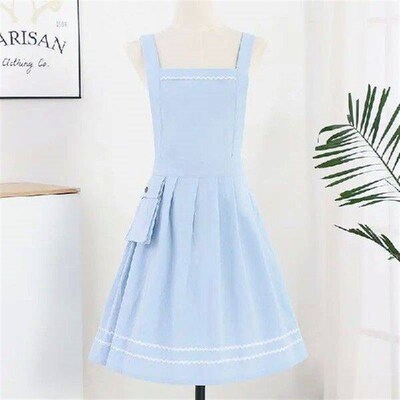 NEW Aprons Cotton Breathable Anti-fouling Pocket
