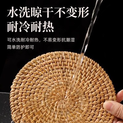 Placemat Pad Coasters Kitchen Table Mats rattan coaster