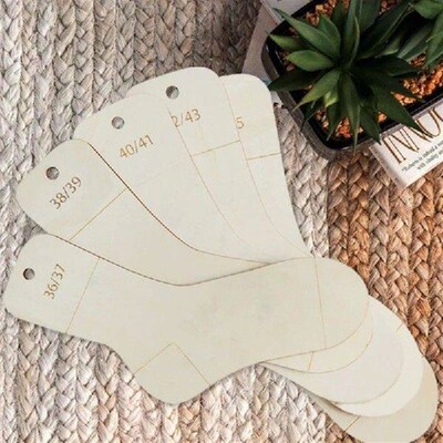 5 Pcs/Set Socks Knitting Stencils Sock Boards Set Sock
