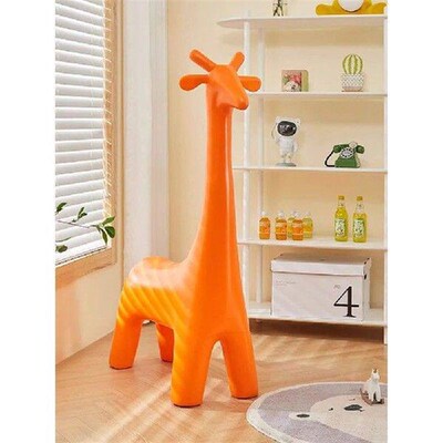 Giraffe Plastic Benches Design Animal Childrens Chair