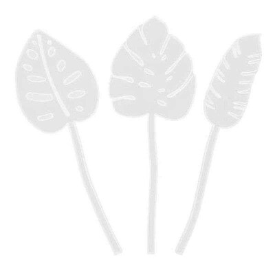 Pcs Clear Epoxy Display Household  Molds Leaf Creative