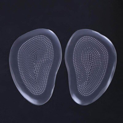 Half-size cushion front pad insoles for high heels, womens