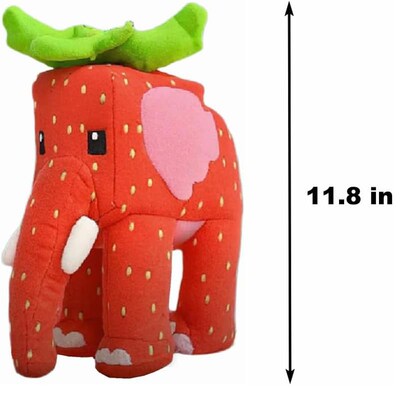 Steal a Brainrot Plush Strawberry Elephant Cushion Pillow象